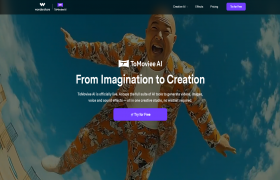 WonderShare ToMoviee AI - El Estudio Creativo Todo en Uno de IA - Aitoolnet