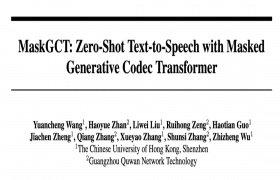 MaskGCT - 高级零-shot文本转语音 - Aitoolnet