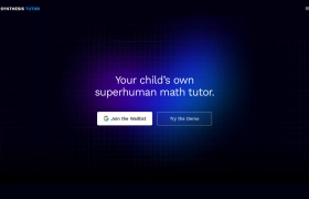 Synthesis Tutor - Digital Tutor for Personalized Learning, Ages 7-10 ...