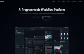 OOMOL Studio - 人工智能可编程工作流平台 - Aitoolnet