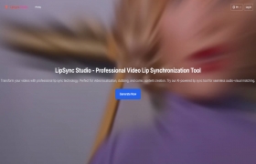 LipSync Studio - Perfect Lip Sync for Your Videos - Aitoolnet