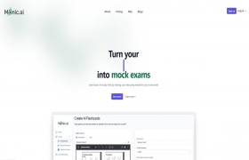 Monic.ai - 人人皆可使用的AI驱动互动学习 - Aitoolnet