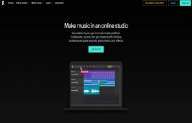 Soundation - Make music in an online studio - Aitoolnet