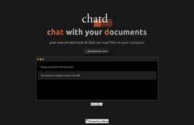 Chatd - Secure AI Chat for Local Documents - Aitoolnet