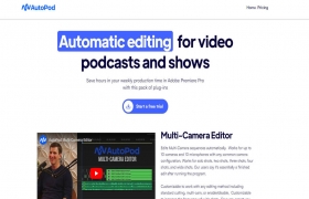 AutoPod - AI-Powered Multi-Cam Editing for Podcasts and Shows - Aitoolnet