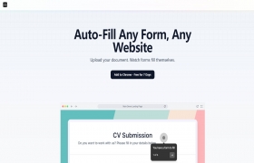 FillBot - 人工智能驱动的表单自动填充扩展工具 - Aitoolnet