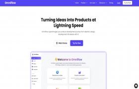 Omniflow - 以闪电般的速度将创意转化为产品 - Aitoolnet